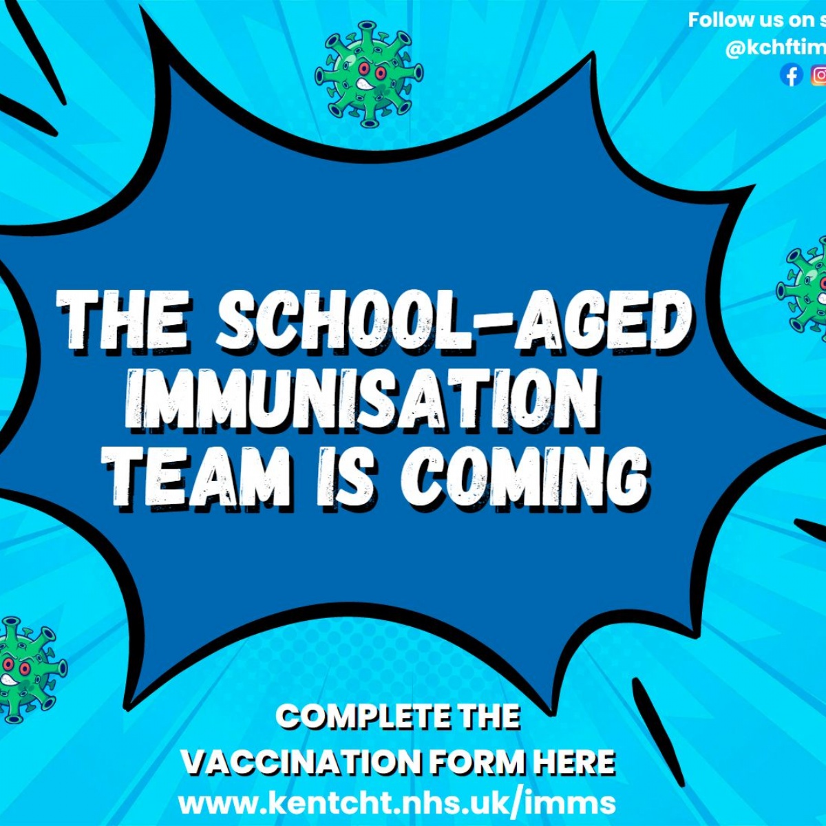 The Whitstable School - TdIPV and MenACWY Immunisation Programme - Update